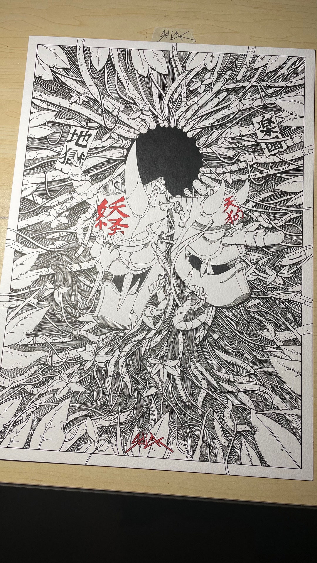 Original: Yokai and Tengu Cyberpunk - Etsy