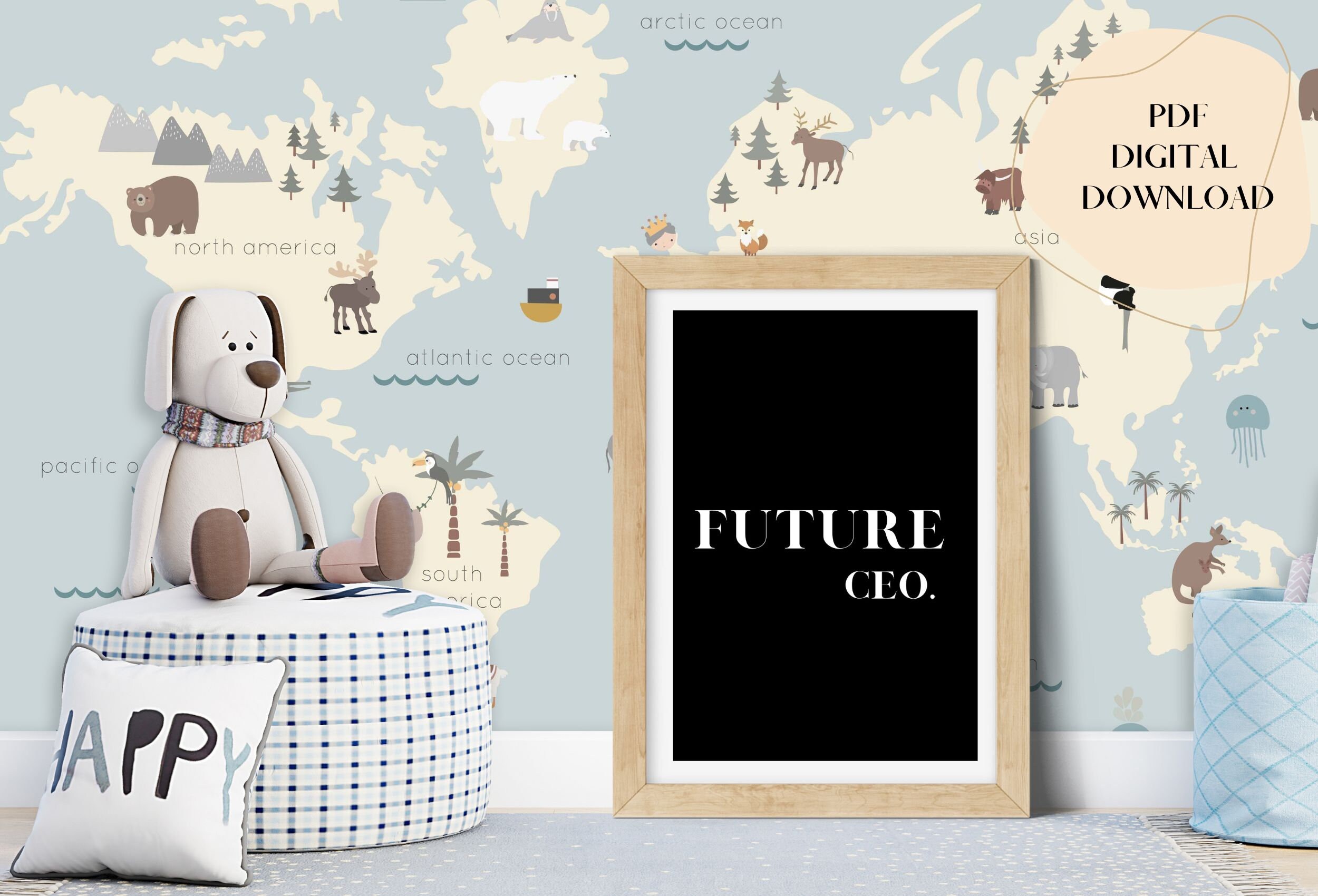 Future CEO. Wall Art | Motivational Childrens Wall Art | Encouraging ...
