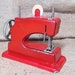 Vintage Red 1950's Vulcan Minor Children's Sewing Machine Vintage Toy ...