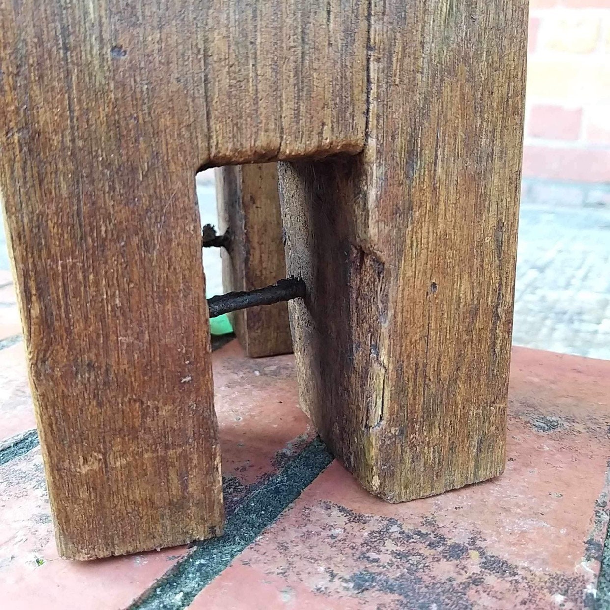 Fabulously Naive and Primitive Scratch Built Wooden Stool - Etsy