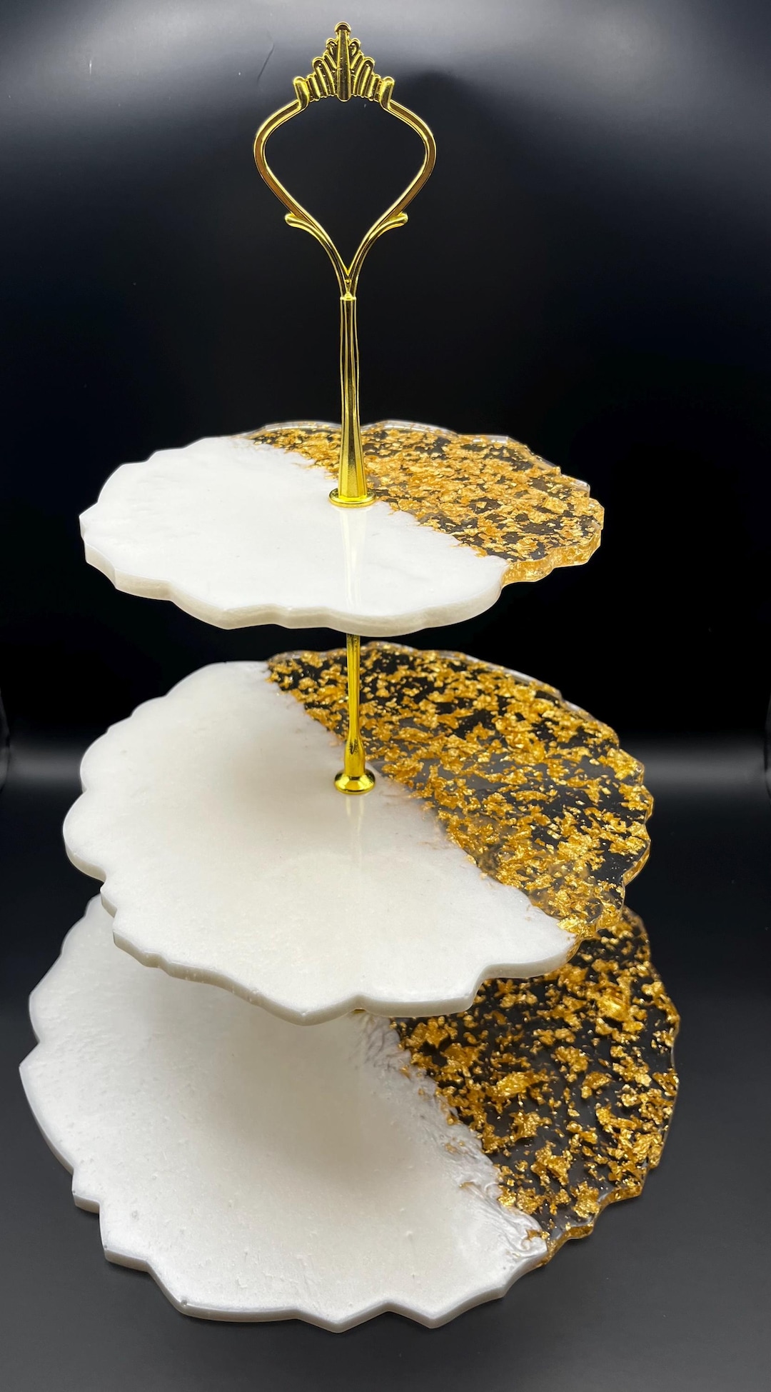 Resin Cake Stand - Handmade - Etsy