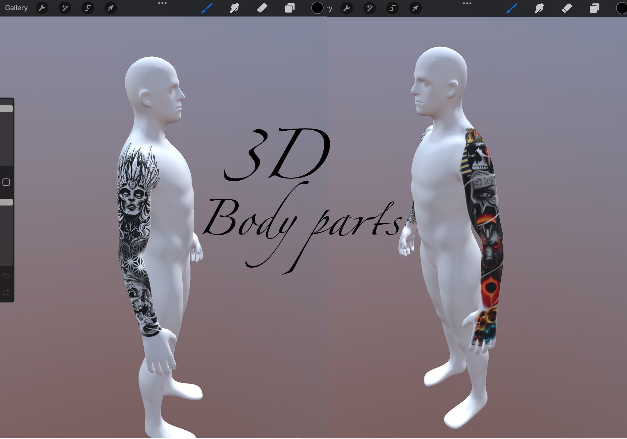 Full Body 3d Tattoo