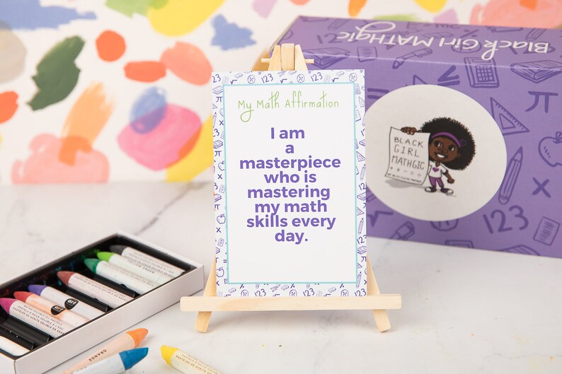 Art and Math Box | Kids Gift Box | Girls Gift | Math Kit | Art Gallery ...