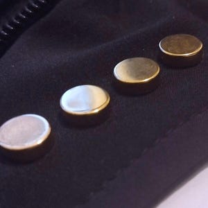 Metal Magnetic Star Trek Rank Pips Set From the Next Generation, Deep ...