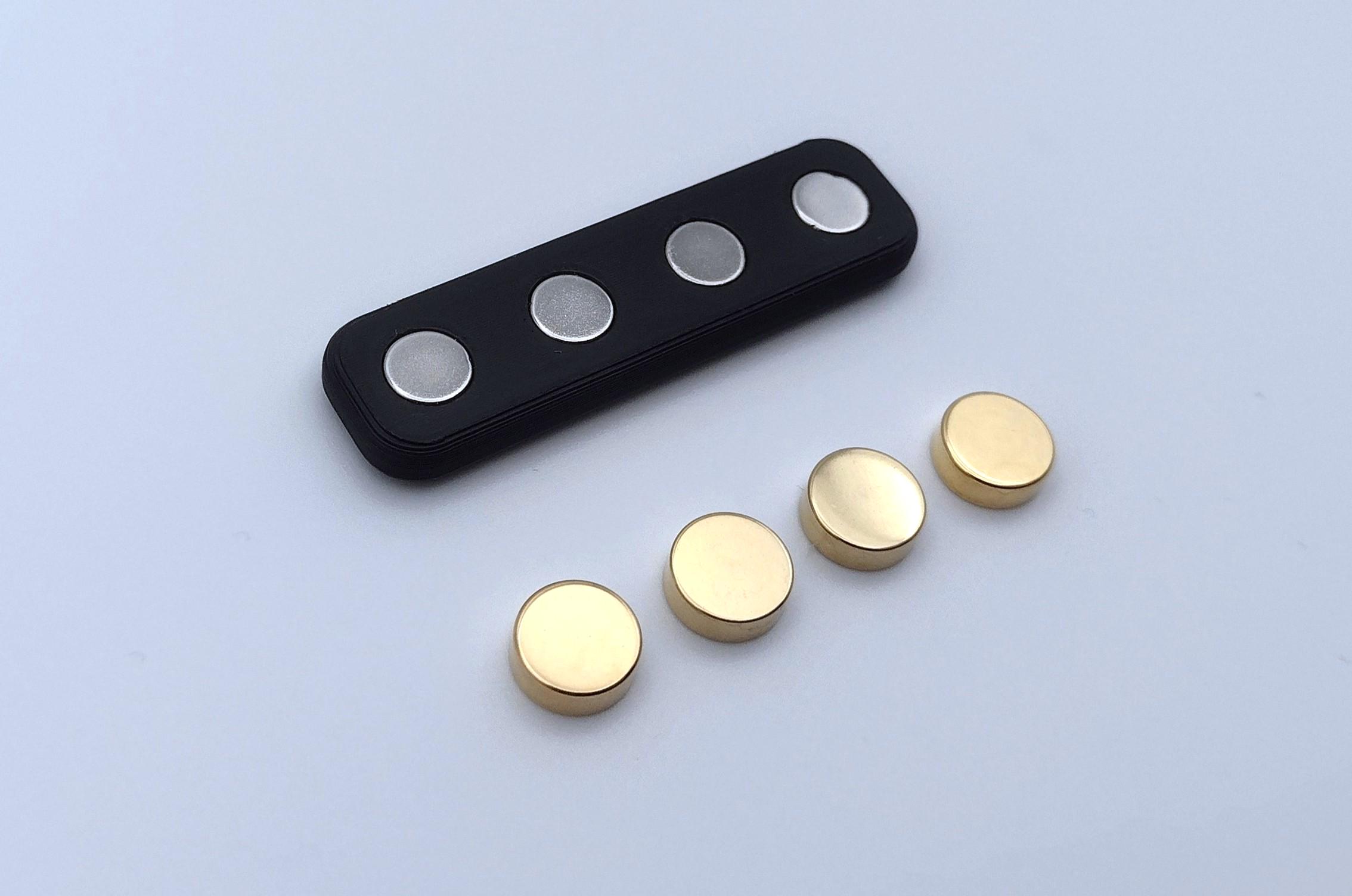 Metal Magnetic Star Trek Rank Pips Set From the Next Generation, Deep ...