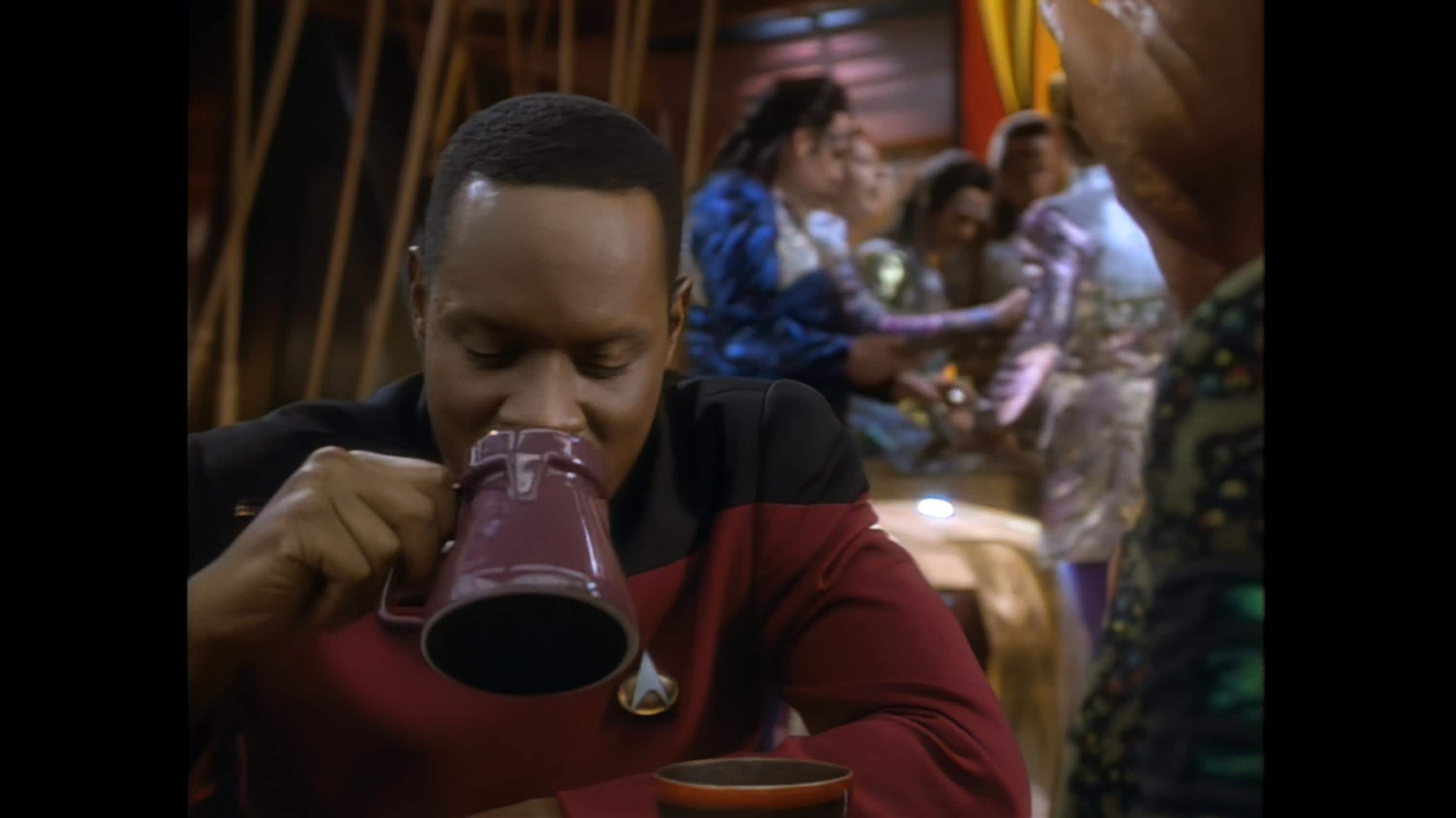 Star Trek Deep Space Nine Quark's Bar Raktajino Coffee Mug Cup DS9 - Etsy