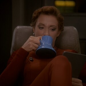 Star Trek Deep Space Nine Blue Raktajino Coffee Mug Cup DS9 - Etsy