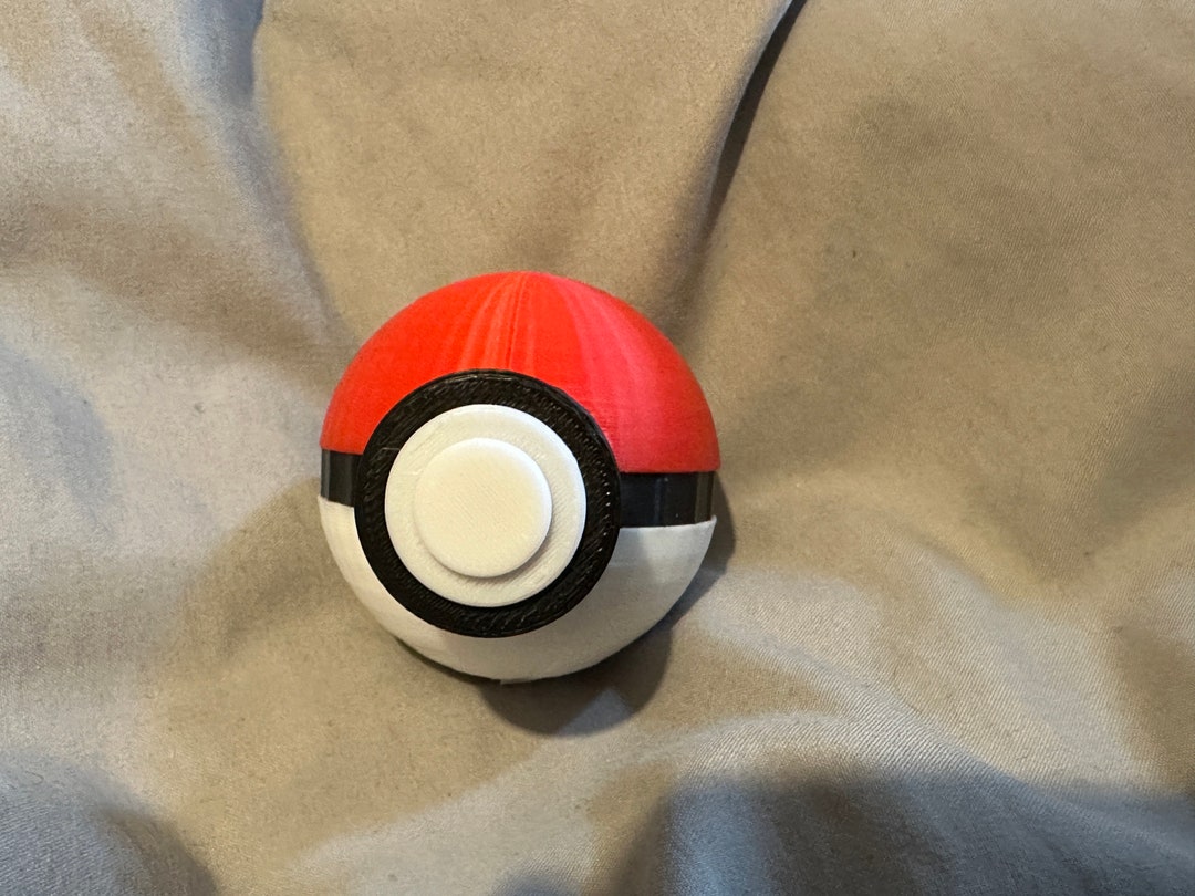 Pokeball Shaped Clicky Fidget ADHD Stim Toy for Stress Reduction - Etsy