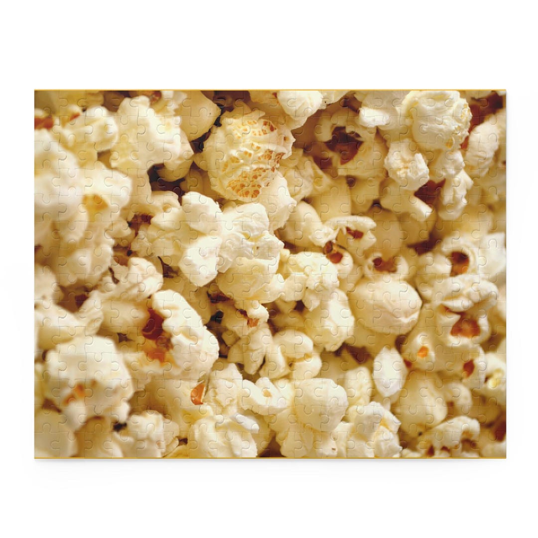 Popcorn Puzzle Fun & Unique Jigsaw for Family Game Nights - Etsy