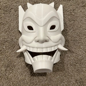 Blue Spirit Mask | 3D Printed and Ready to Wear | Avatar: the Last ...