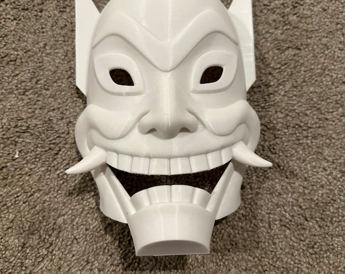 Blue Spirit Mask 3D Printed and Ready to Wear Avatar: the Last ...