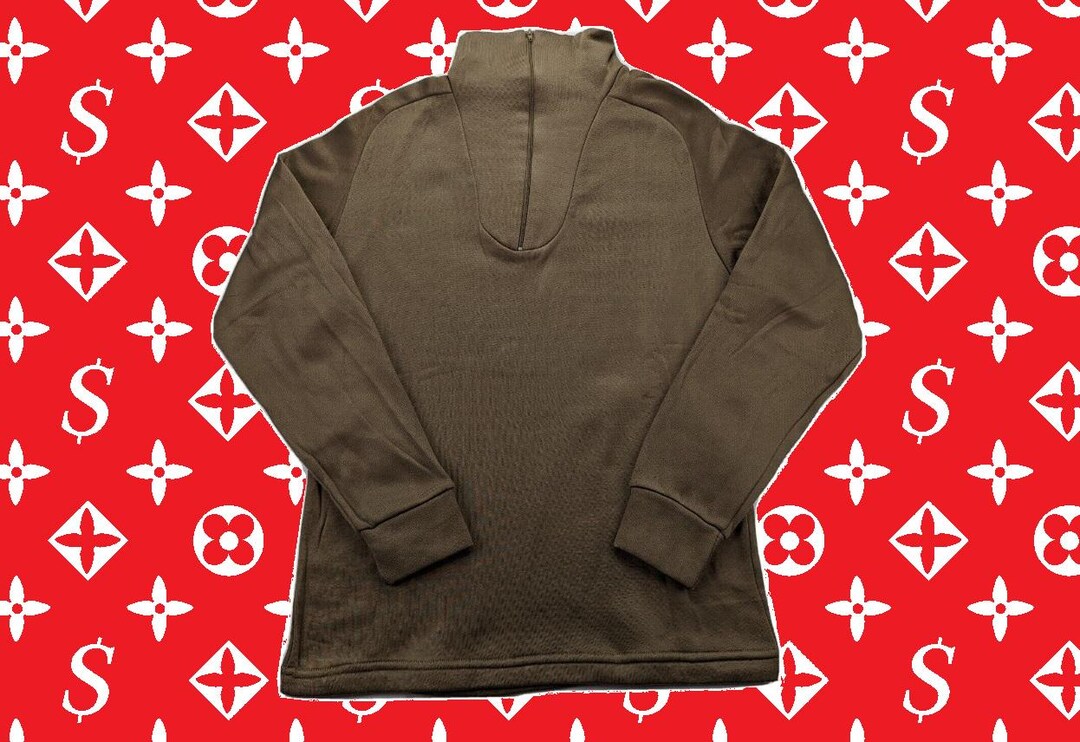 Vintage Army Marines USMC 1/4 Zip Thermal Undershirt Polypropylene ...