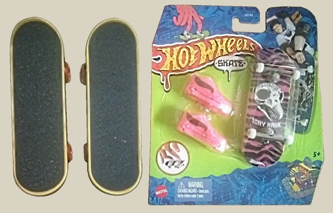 2 Handmade Easyflip Big Finger Skateboards Vintage CLASSIC Pink Falcon ...