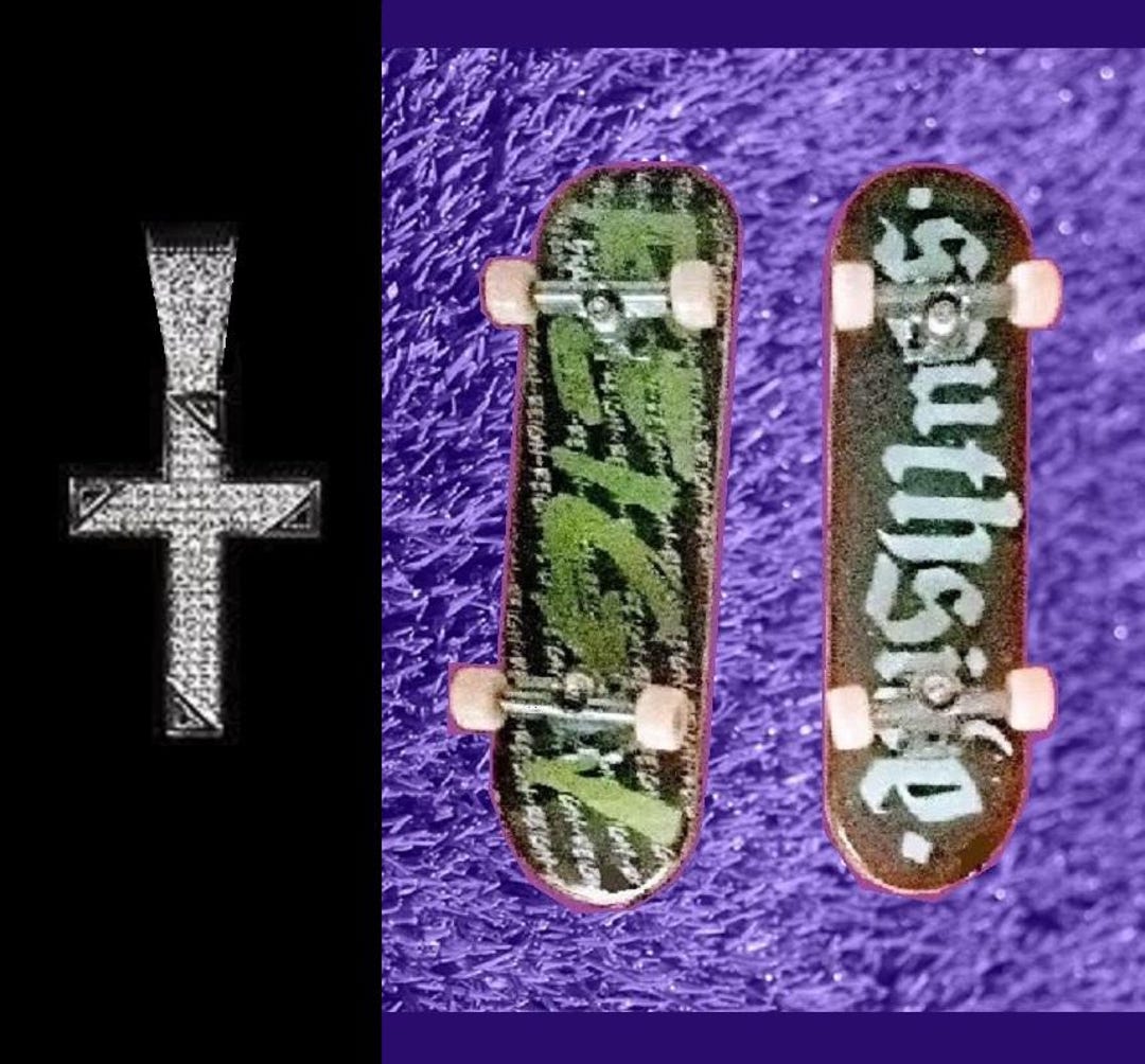 2 Early-2000s Vintage Tech-deck RARE Skate-shop Fingerboards 1 Handmade ...