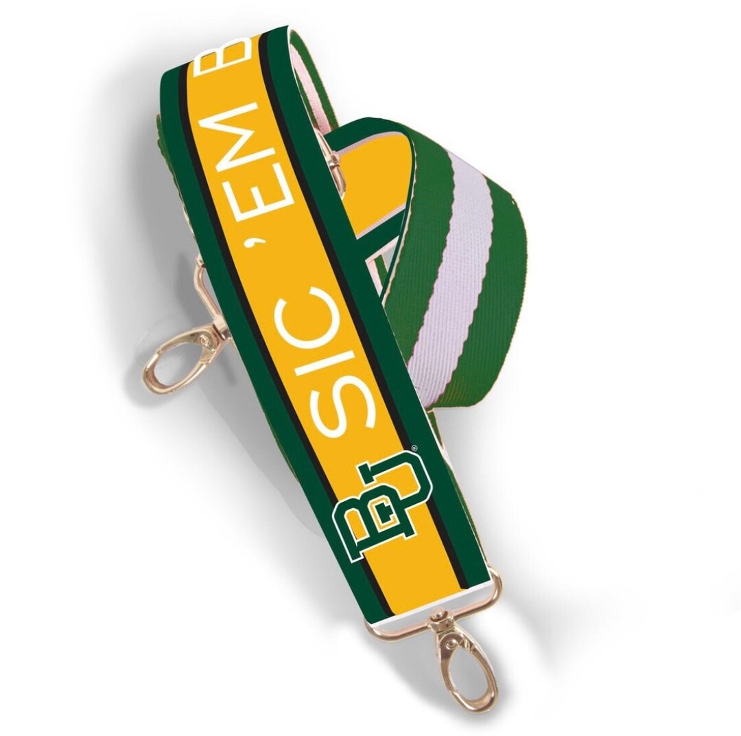 Baylor SIC 'EM BEARS Adjustable Purse Strap, Licensed, Patterned ...