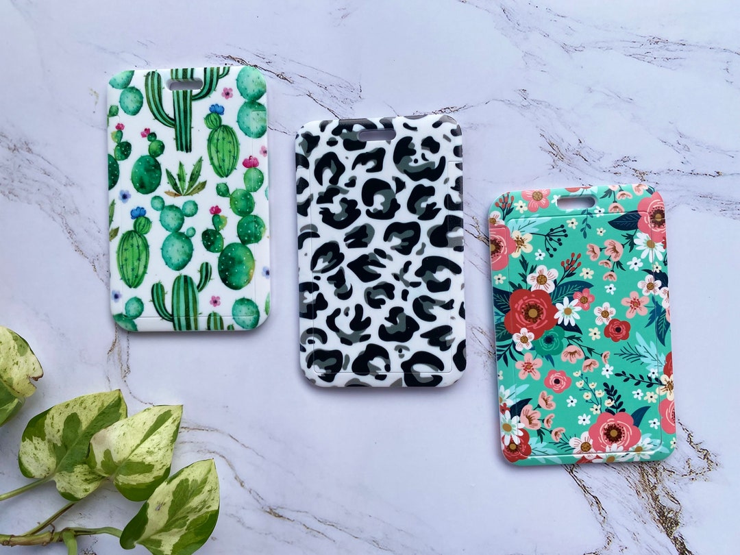 ID Card Badge Reel Retractable Belt, ID Card Holder, Removable Lanyard ...