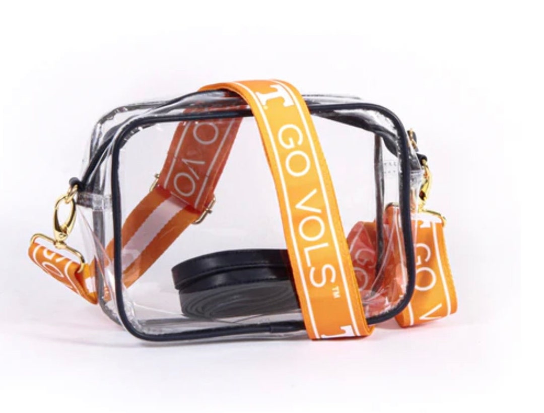 Tennessee Clear Purse With Strap / GO Vols-licensed / Canvas / Tailgate ...