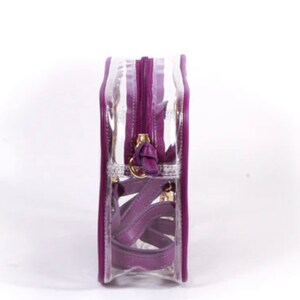 LSU Tigers Clear Purse With Strap, GEAUX TIGERS - Licensed, Canvas ...