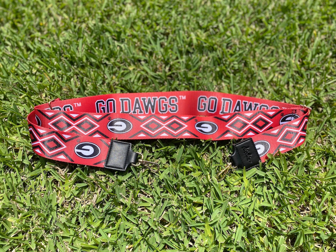 Georgia GO DAWGS Adjustable Purse Strap, Licensed, Stadium Approved ...