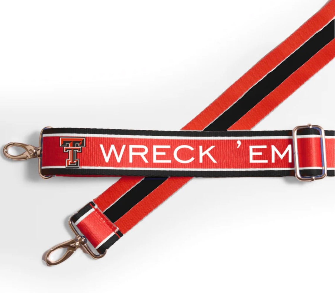 Texas Tech Clear Purse With Strap WRECK EM - Licensed, Canvas, Purse ...