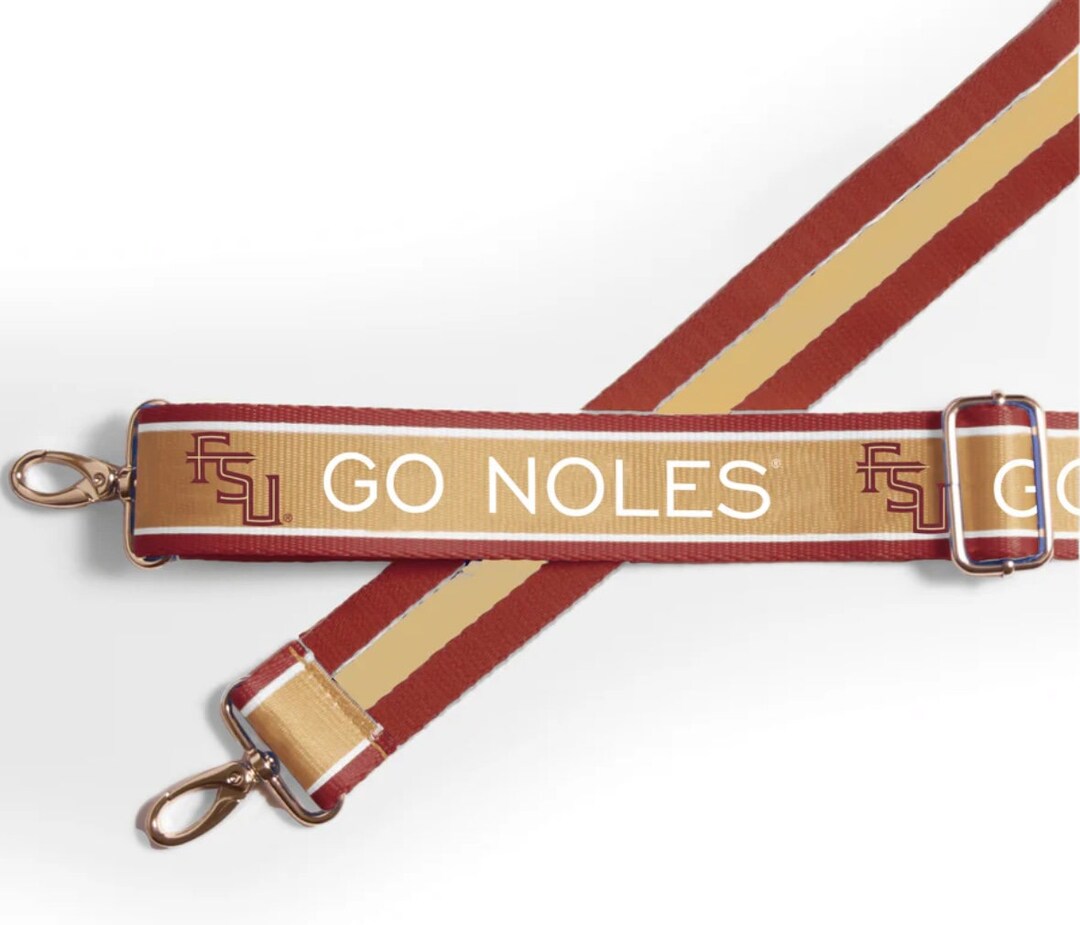 Florida State - GO NOLES - Adjustable Purse Strap, Licensed, Patterned ...