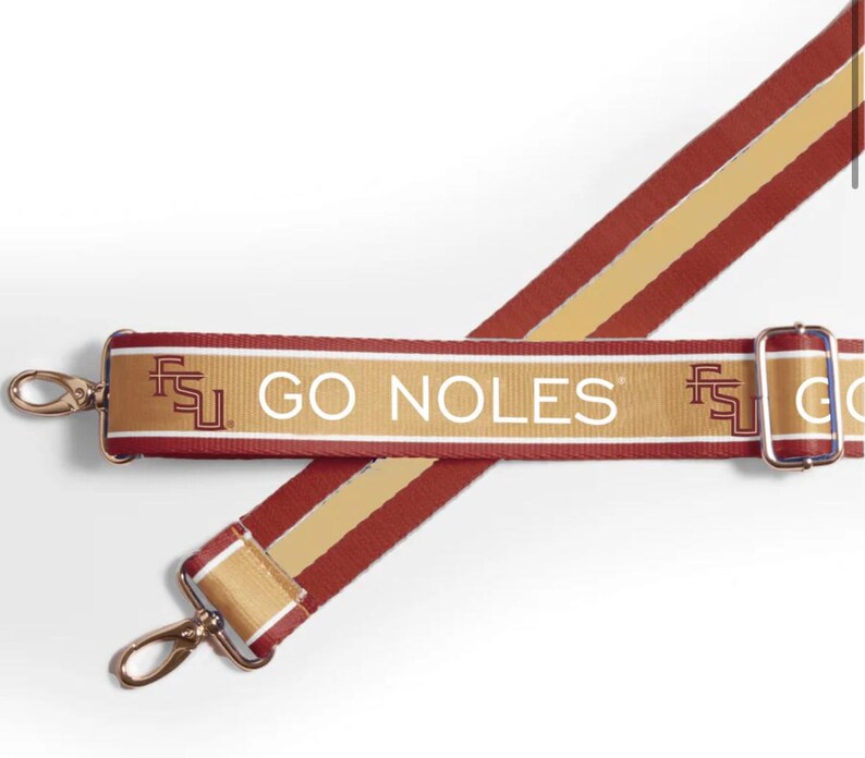Florida State Purse With Strap, GO NOLES - Licensed, Canvas, Game Day ...