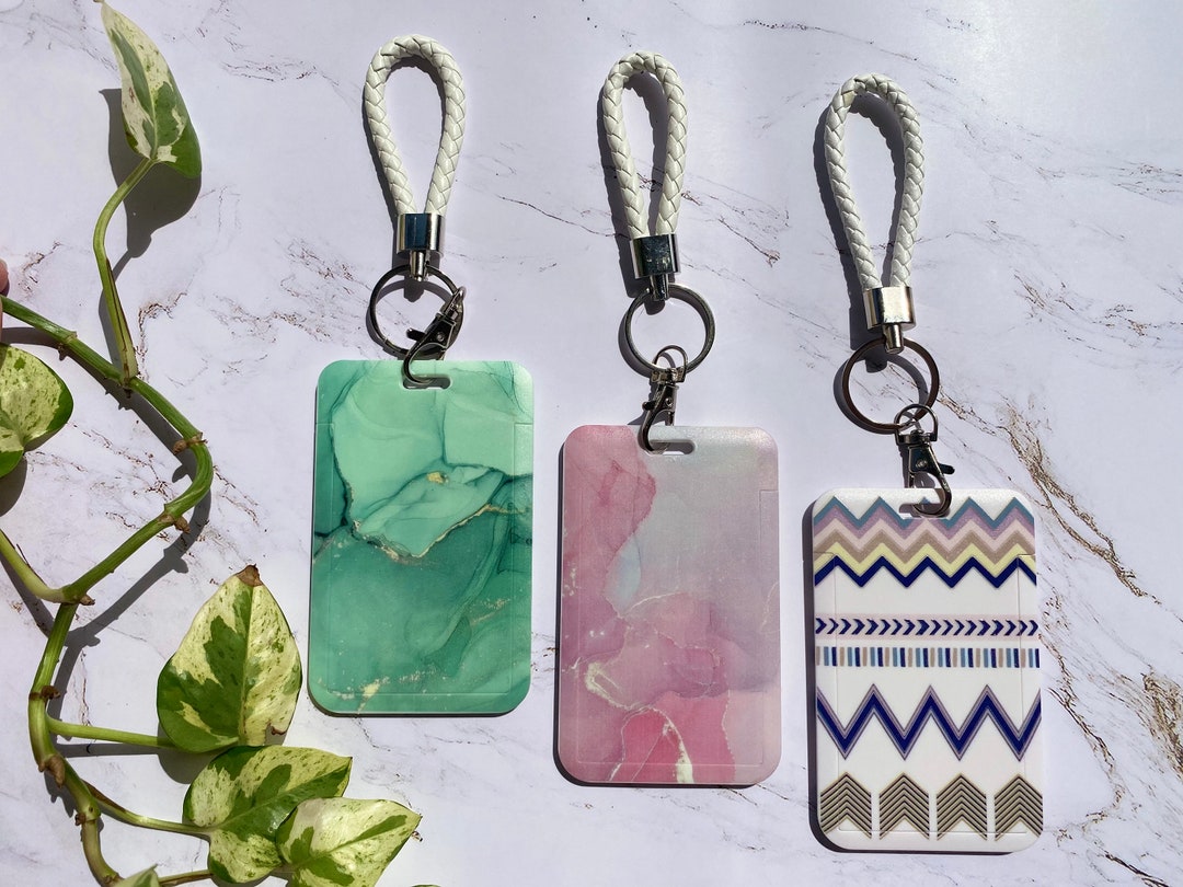 Clear Plastic ID Badge Holder, Badge Holder, ID Holder, Vertical ID ...