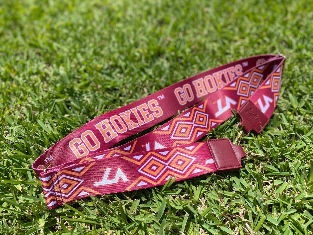 Virginia Tech GO HOKIES Adjustable Purse Strap, Licensed, Stadium ...