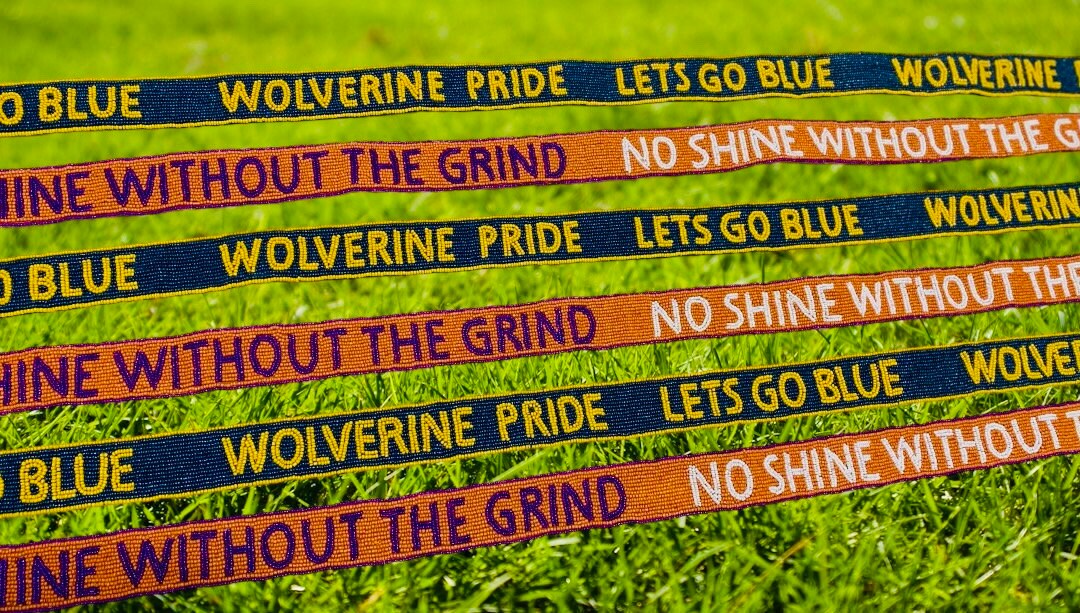 Beaded Strap, Wolverines, Tigers, Clemson, Michigan, Clear Purse ...