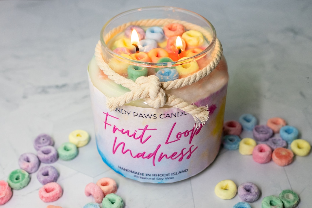 Fruit Loop Madness Soy Wax Candle - Etsy