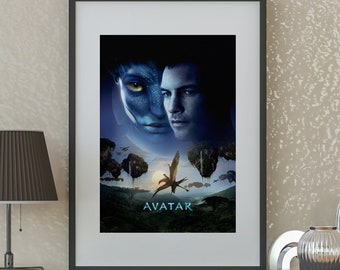 Avatar Movie Poster Quality Glossy Print Photo Wall Art James Cameron ...