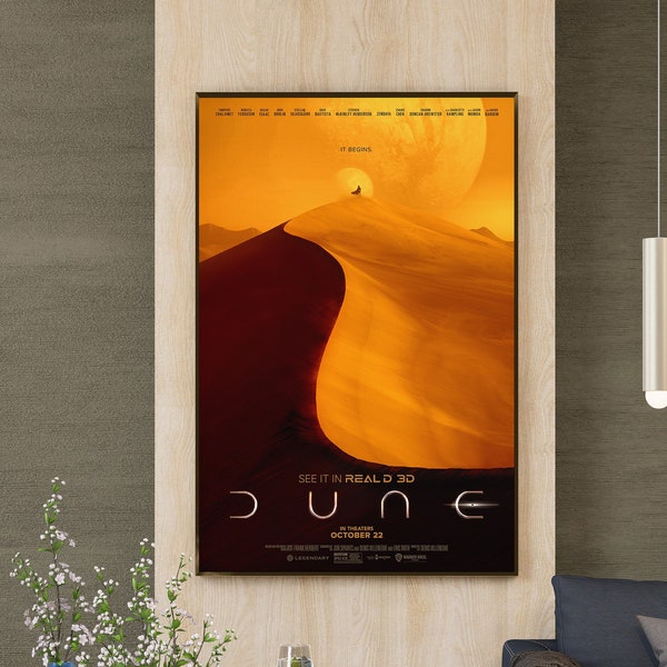 Movie Artwork Poster Dune - Etsy
