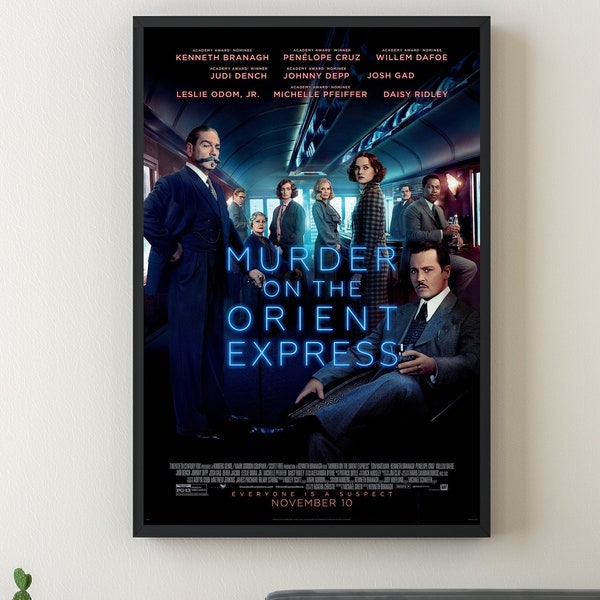 Murder of the Orient Express Poster - Etsy
