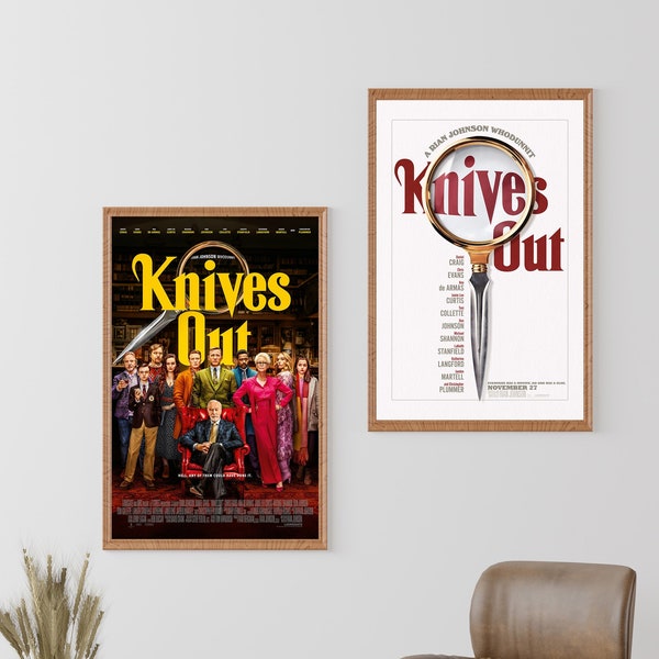 Knives Out Movie Poster - Etsy