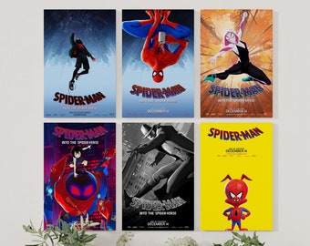 Spiderman: Into the Spiderverse Poster - Etsy