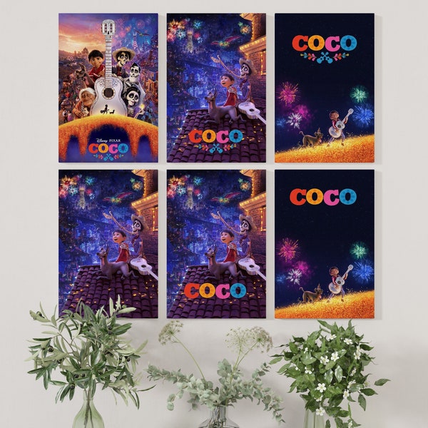 Coco Movie Poster - Etsy