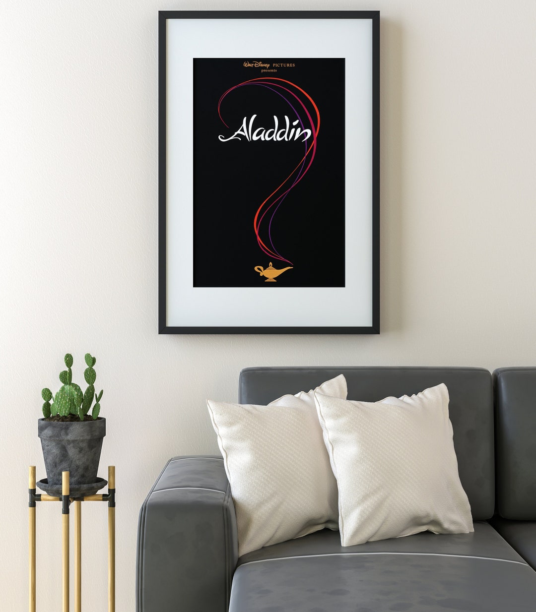 Aladdin Minimalist Poster - Etsy