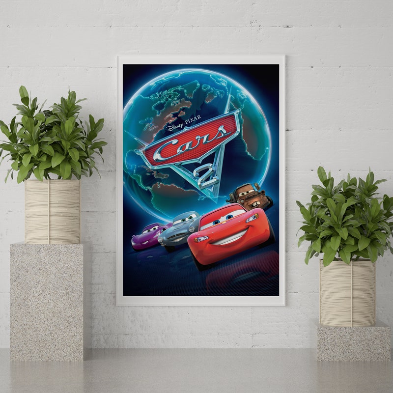 Cars Movie Poster - Etsy