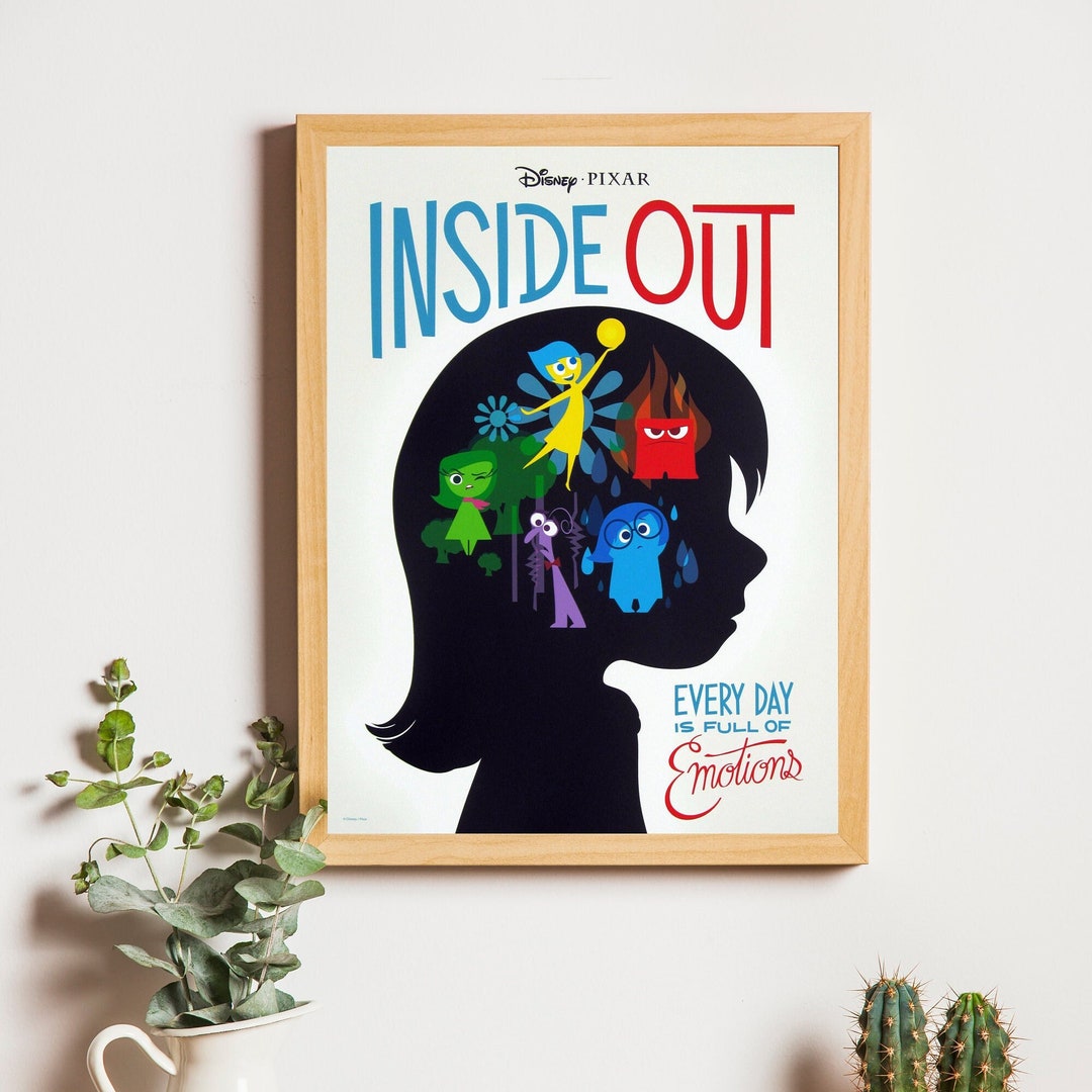 Inside Out - Movie Poster - Etsy