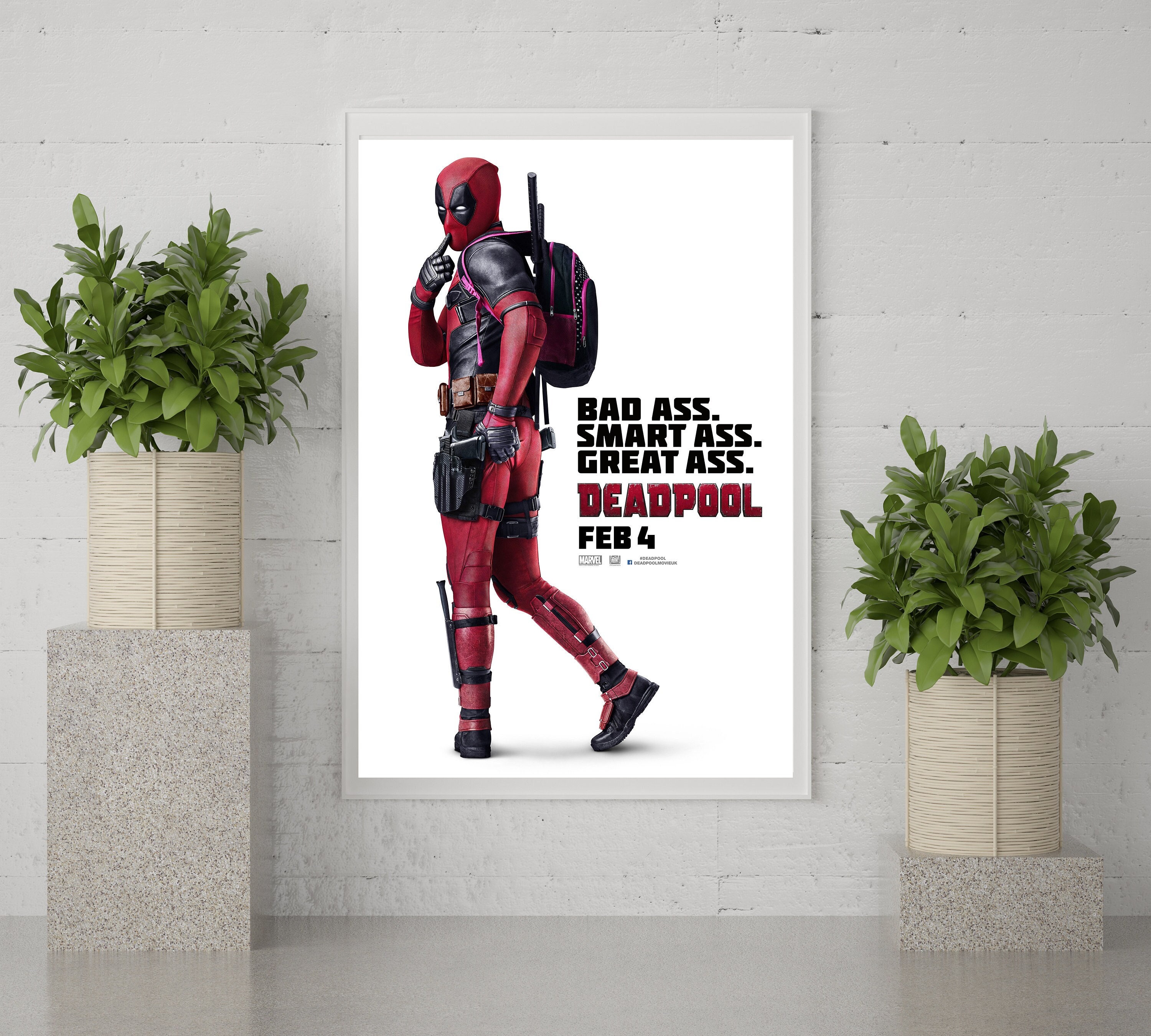 Deadpool - Movie Poster - Etsy