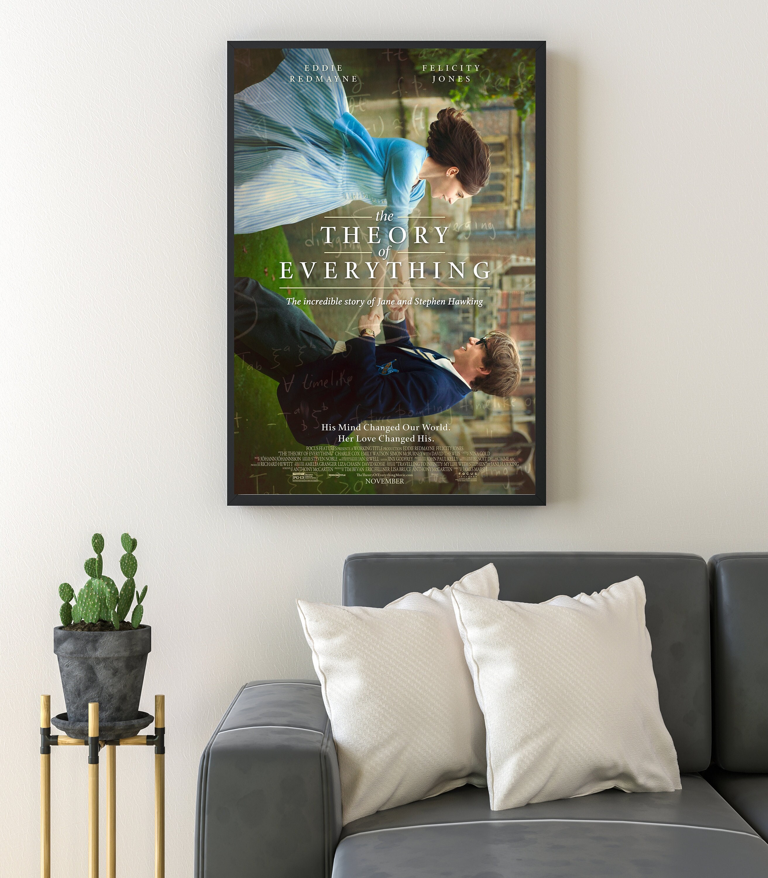 The Theory of Everything Movie Poster - Etsy