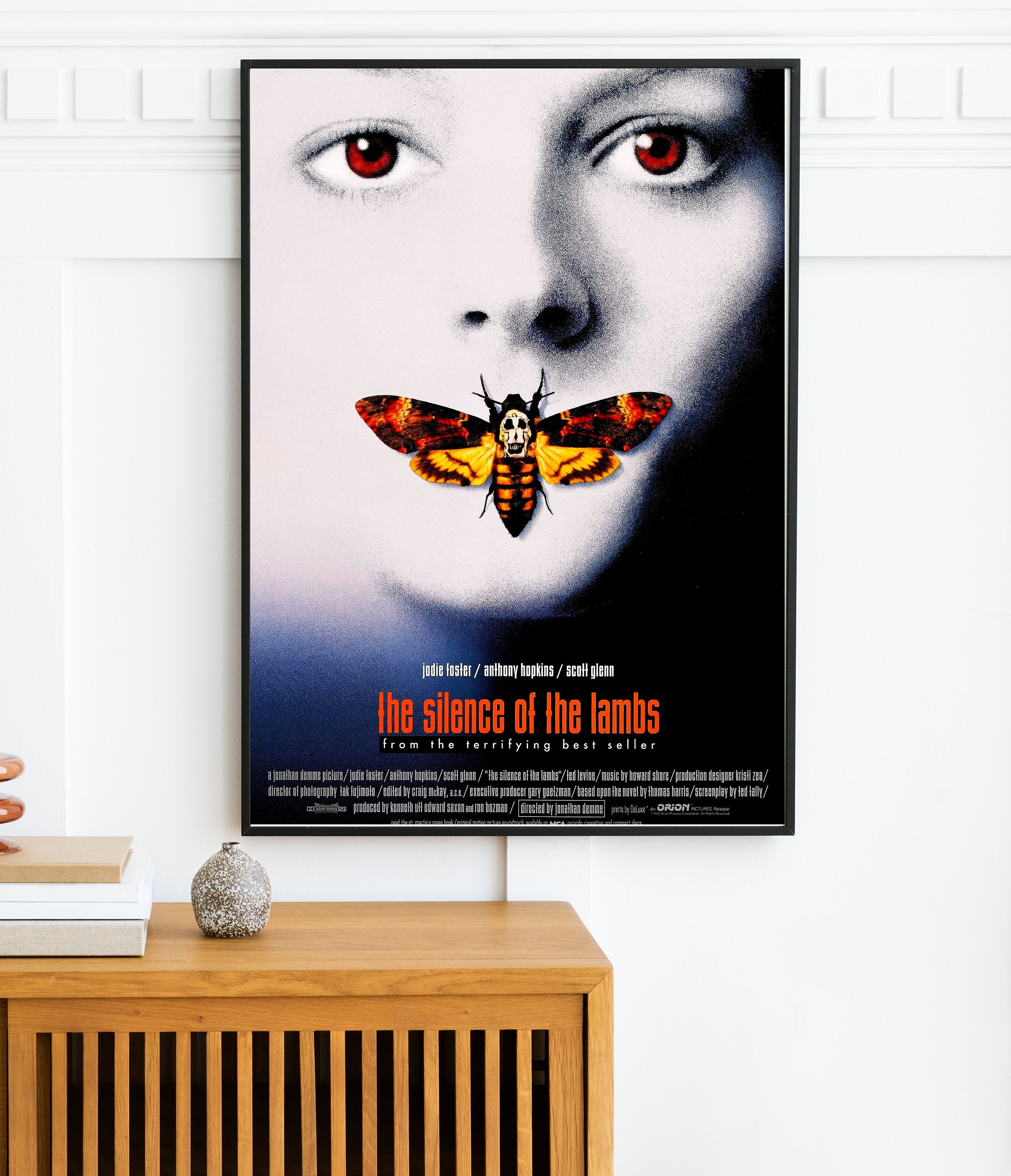 Jodie Foster Silence Of The Lambs Poster