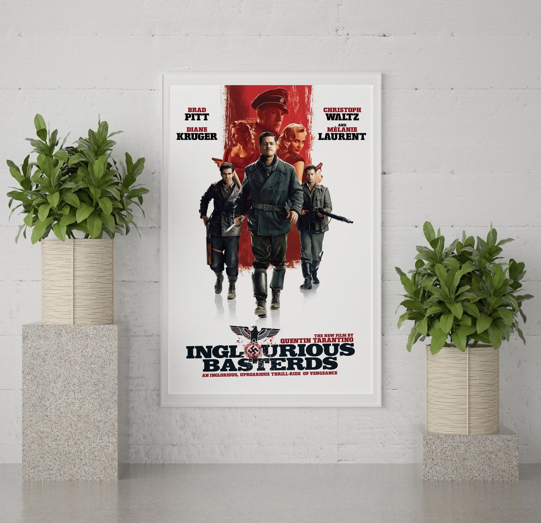 Inglorious Basterds - Movie Poster - Etsy