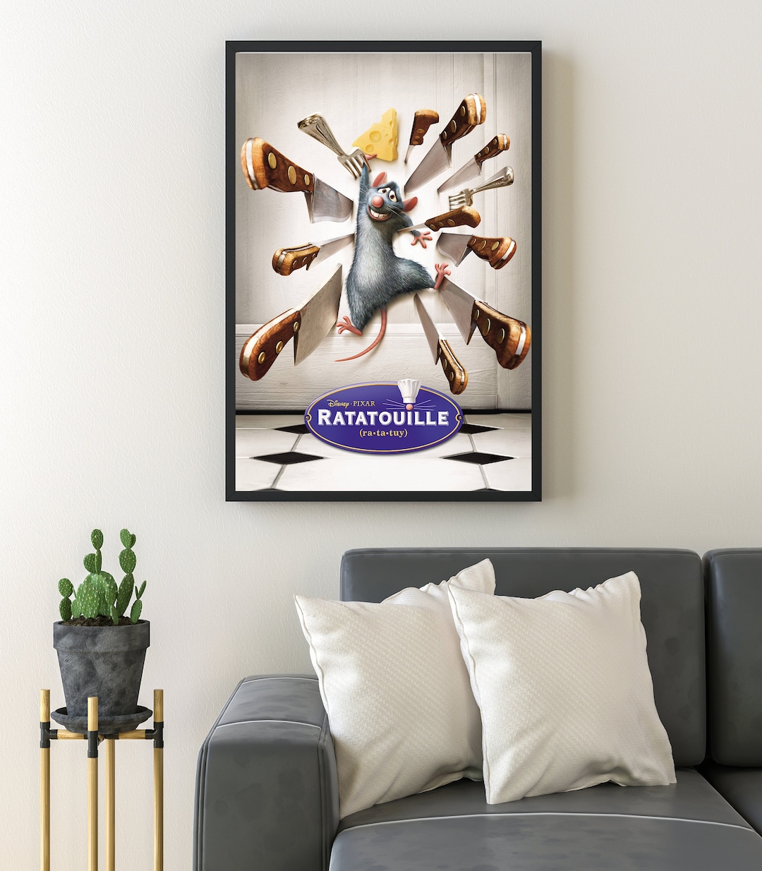 Ratatouille - Movie Poster - Etsy