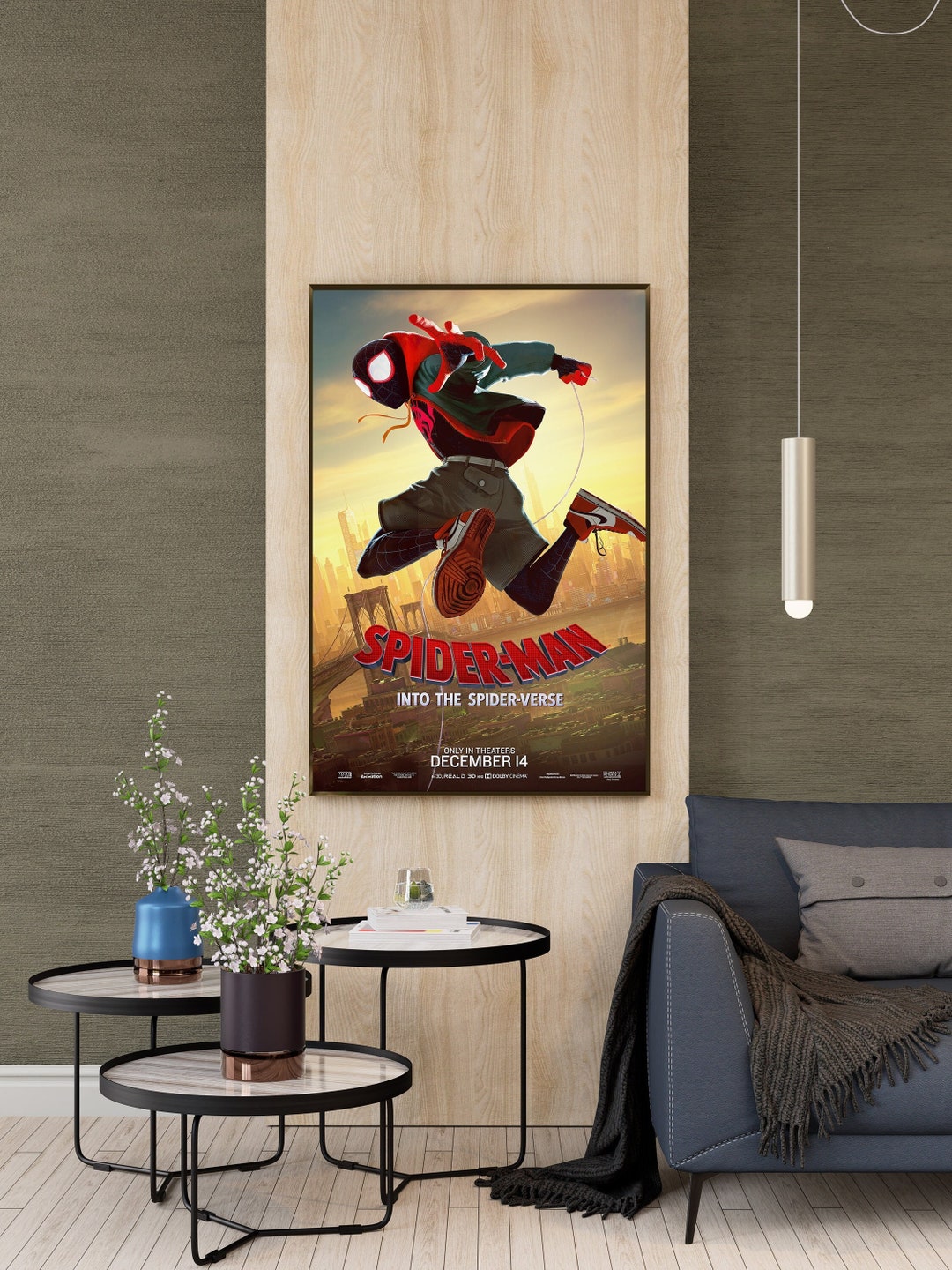 Spiderman: Into the Spiderverse - Movie Poster - Etsy