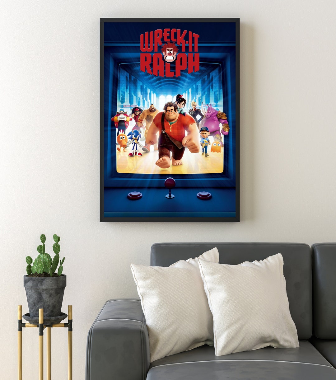 Wreck-it Ralph - Movie Poster - Etsy