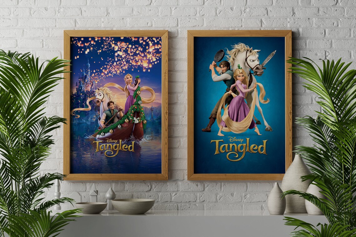 Tangled - Movie Posters - Etsy