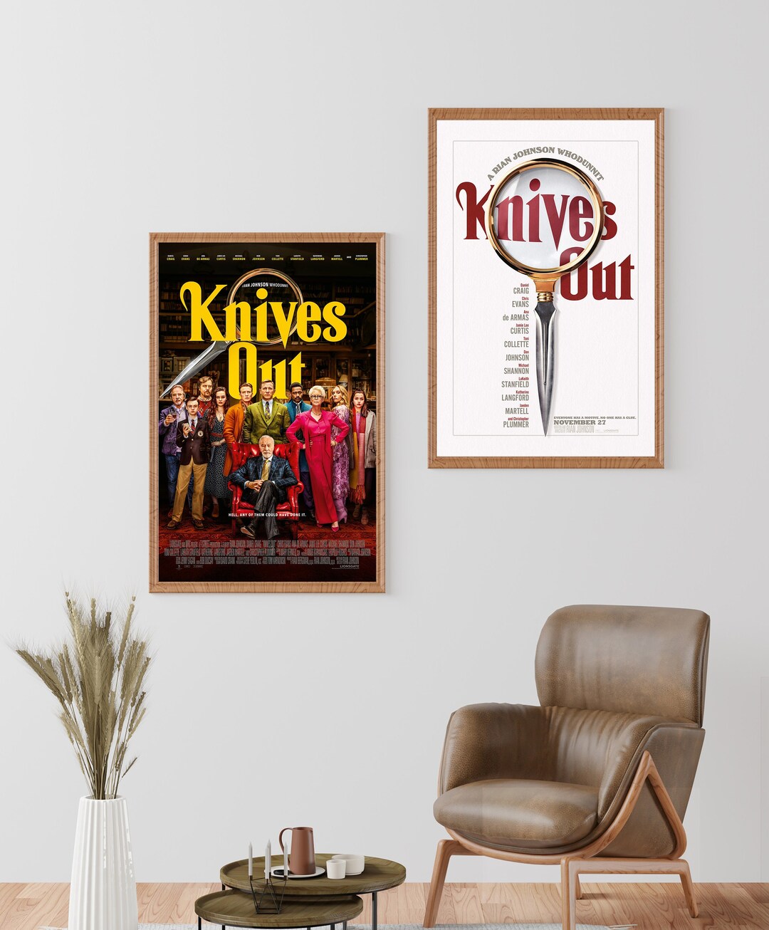 Knives Out - Movie Poster - Etsy