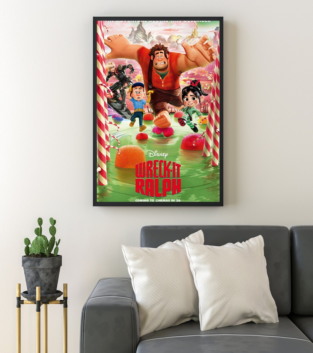 Wreck-it Ralph - Movie Poster - Etsy