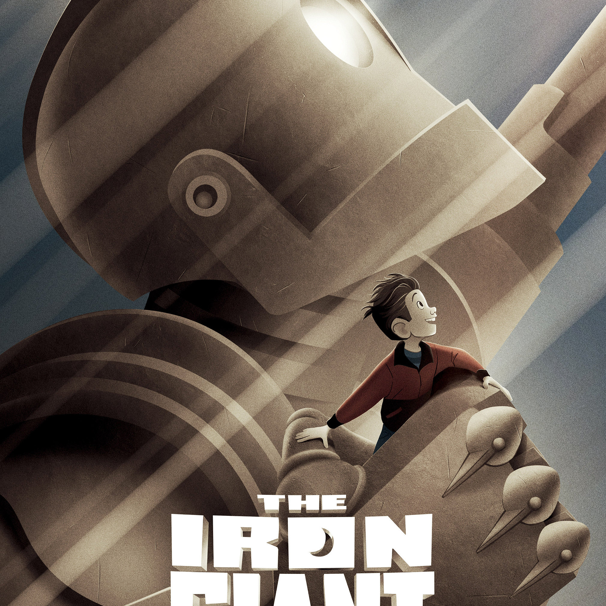The Iron Giant Movie Poster - Etsy